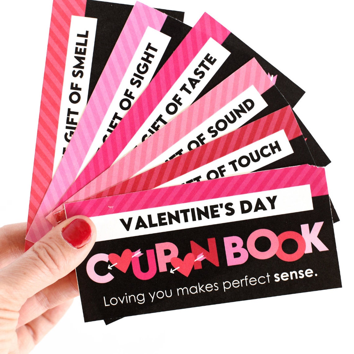 5 Senses Gift, Valentine's Edition, Digital Download, Valentine's Gift ...