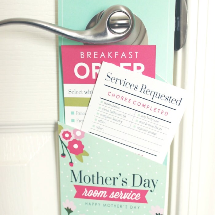 Mother's Day Breakfast in Bed, Digital Product, for Her, for Mom ...