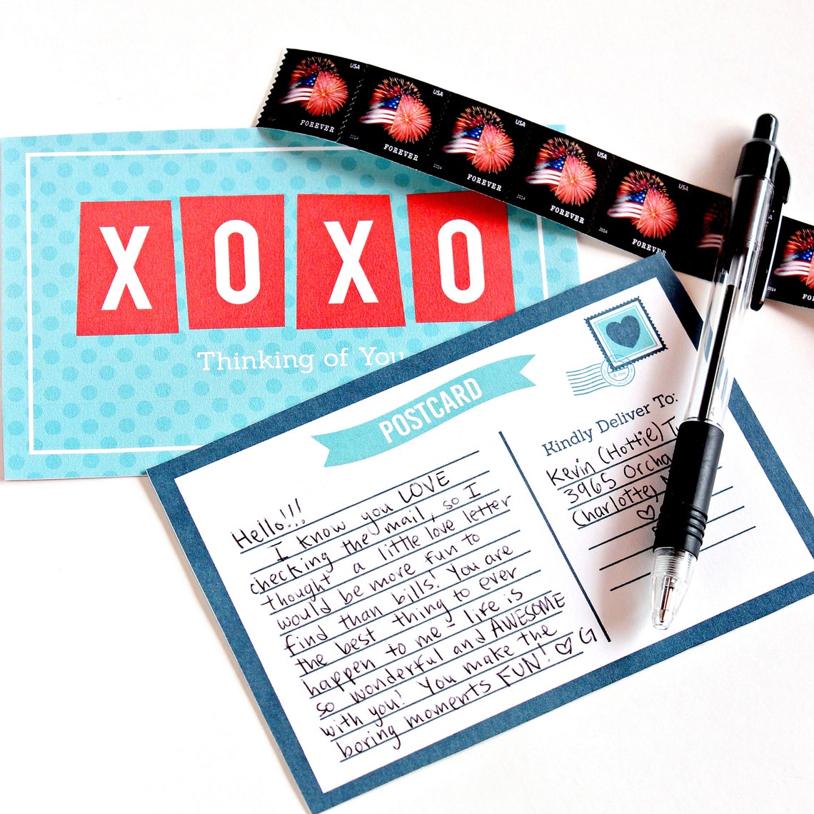 Love Letter Kit, Envelopes Templates, Love Letter Box, Digital Download ...