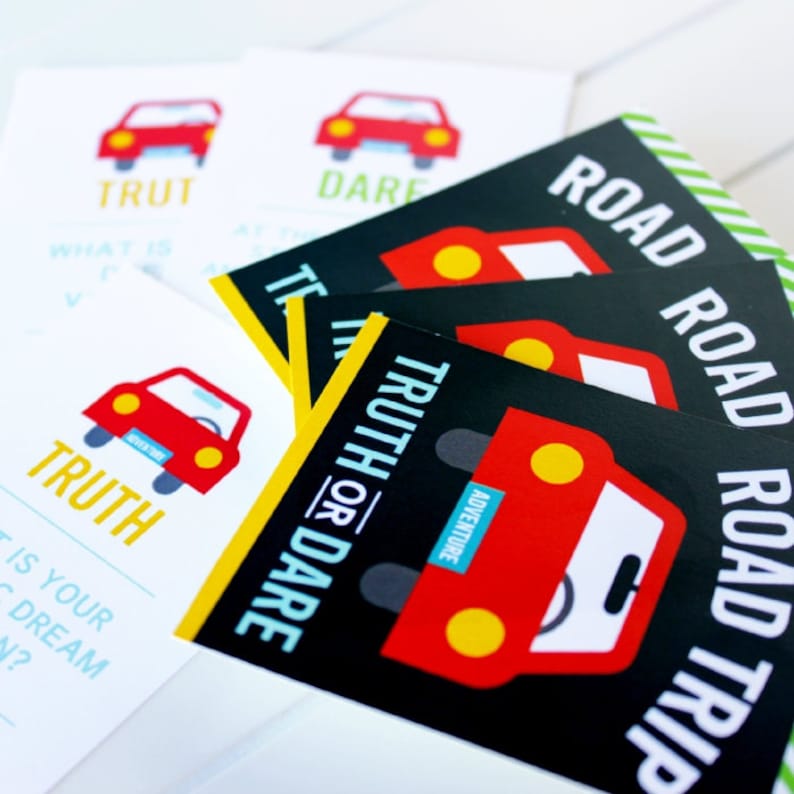 Road Trip Adventure Box, Road Trip Games, Road Trip Bingo, Road Trip ...