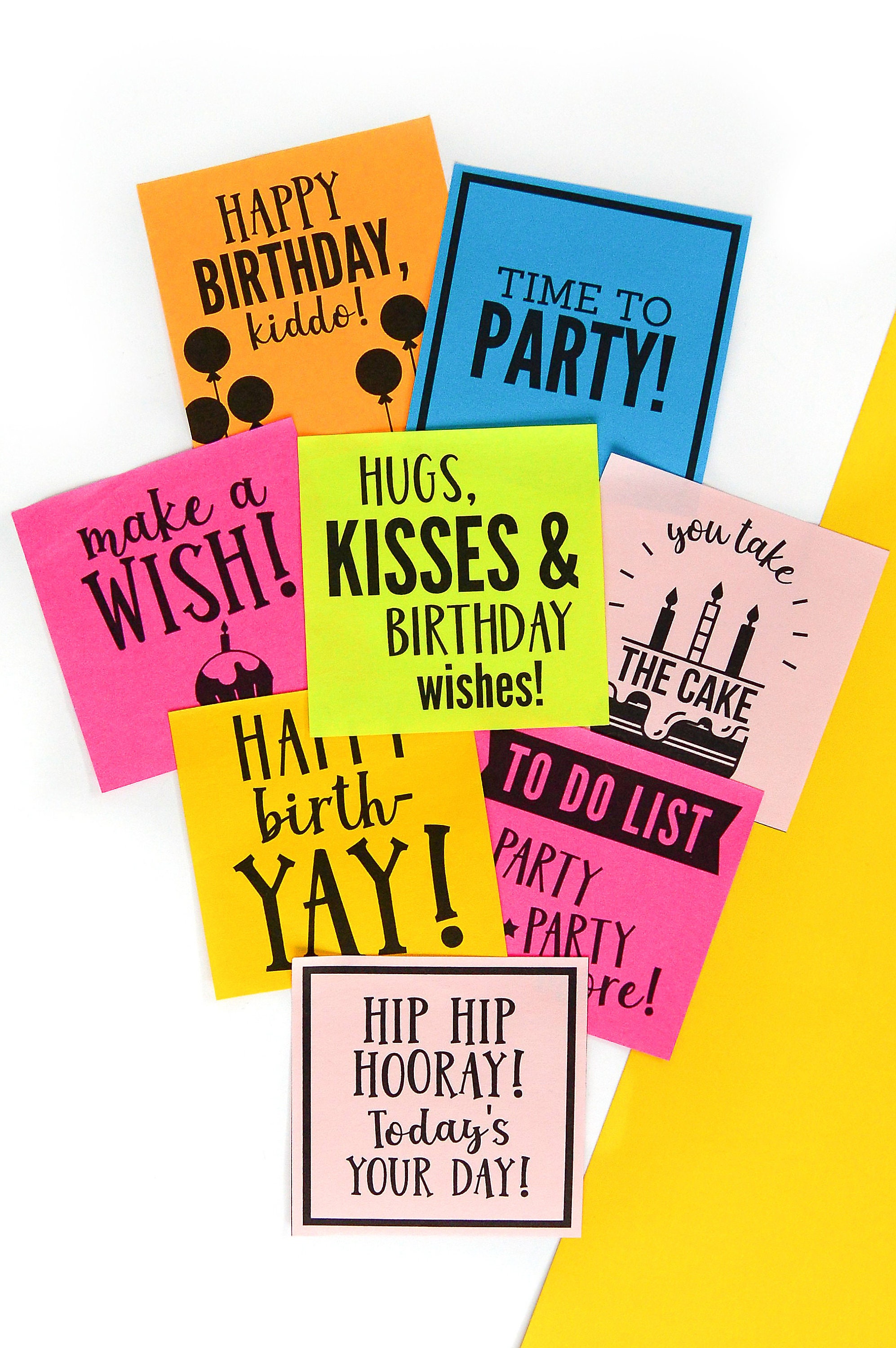 Kids Note Pack, Lunch Box Notes, Funny Sticky Note Printable Pack ...
