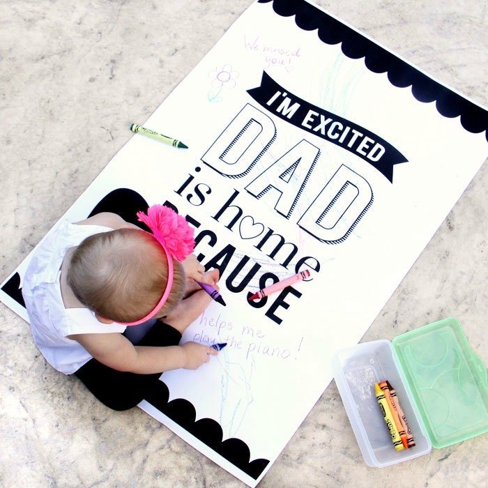 Welcome Home Kit, Welcome Home Banner, Yard Signs, Military Homecoming ...