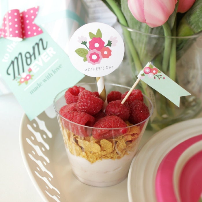 Mother's Day Breakfast in Bed, Digital Product, for Her, for Mom ...