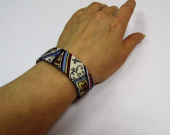 Fabric bracelet | Etsy