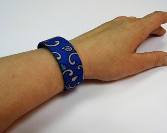 Fabric bracelet | Etsy