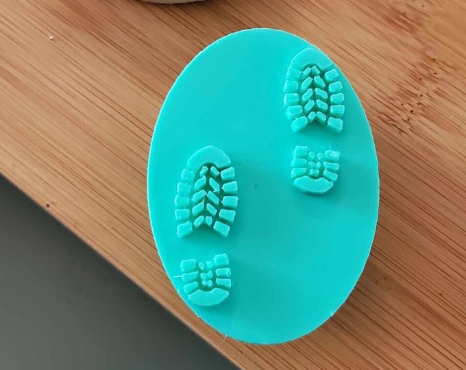 Santa Boot Print Cookie Stamp STL Files - DIGITAL ONLY - Etsy