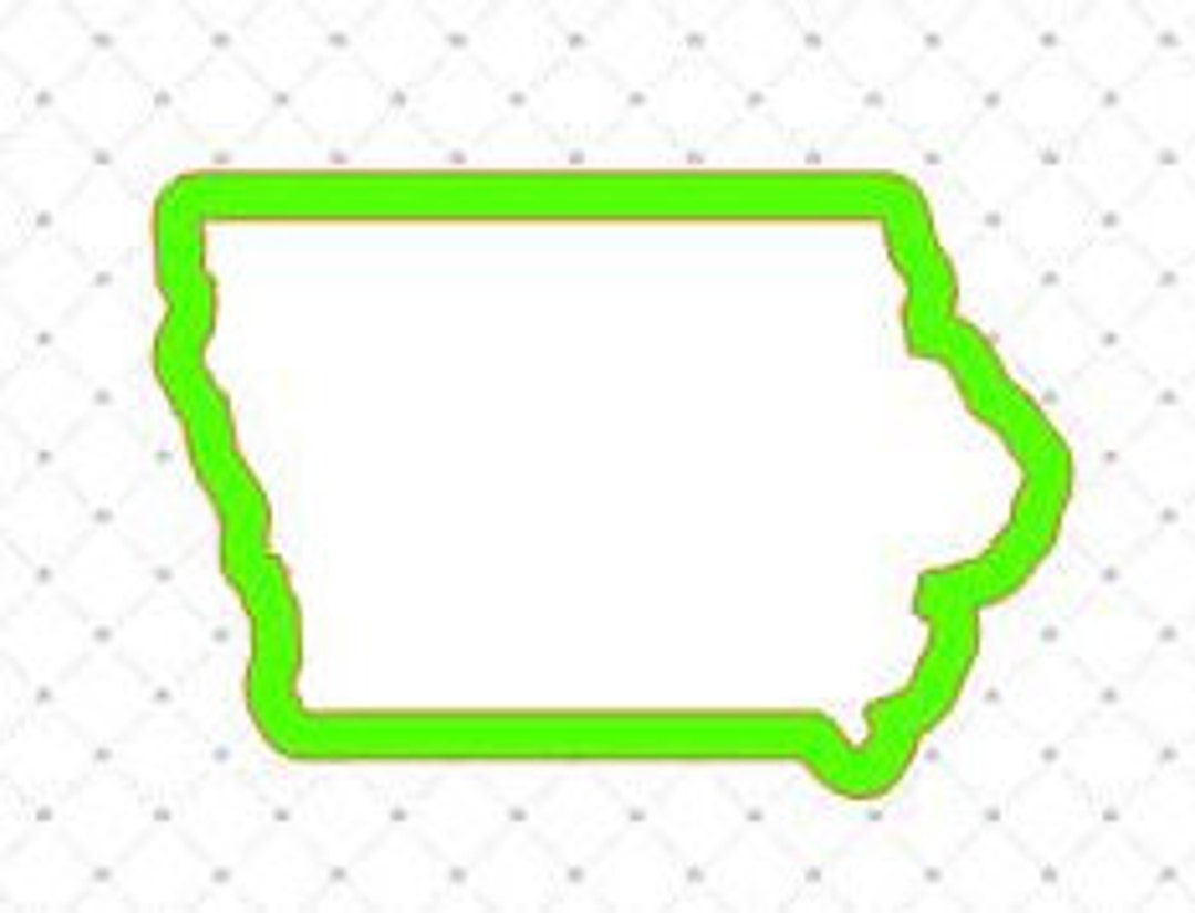 Iowa Cookie Cutter - Etsy