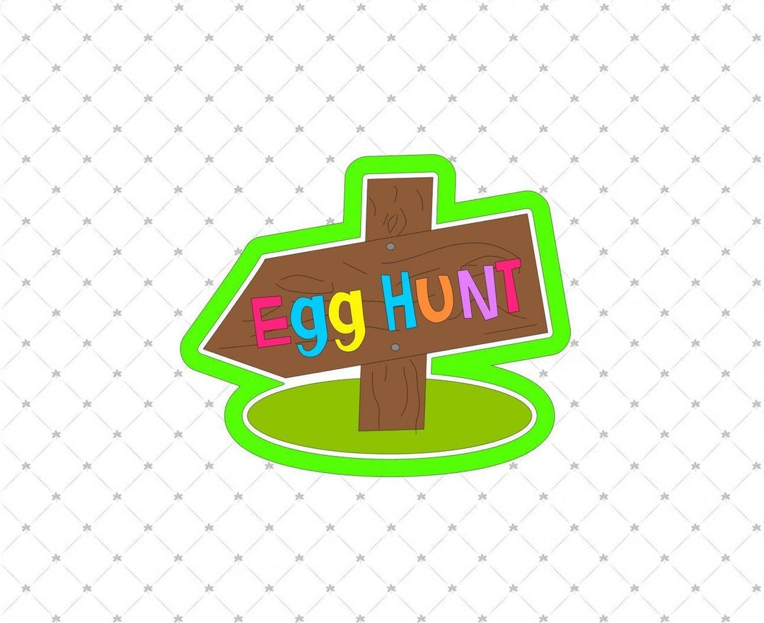 Easter Wooden Arrow Sign Cookie Cutter - Etsy