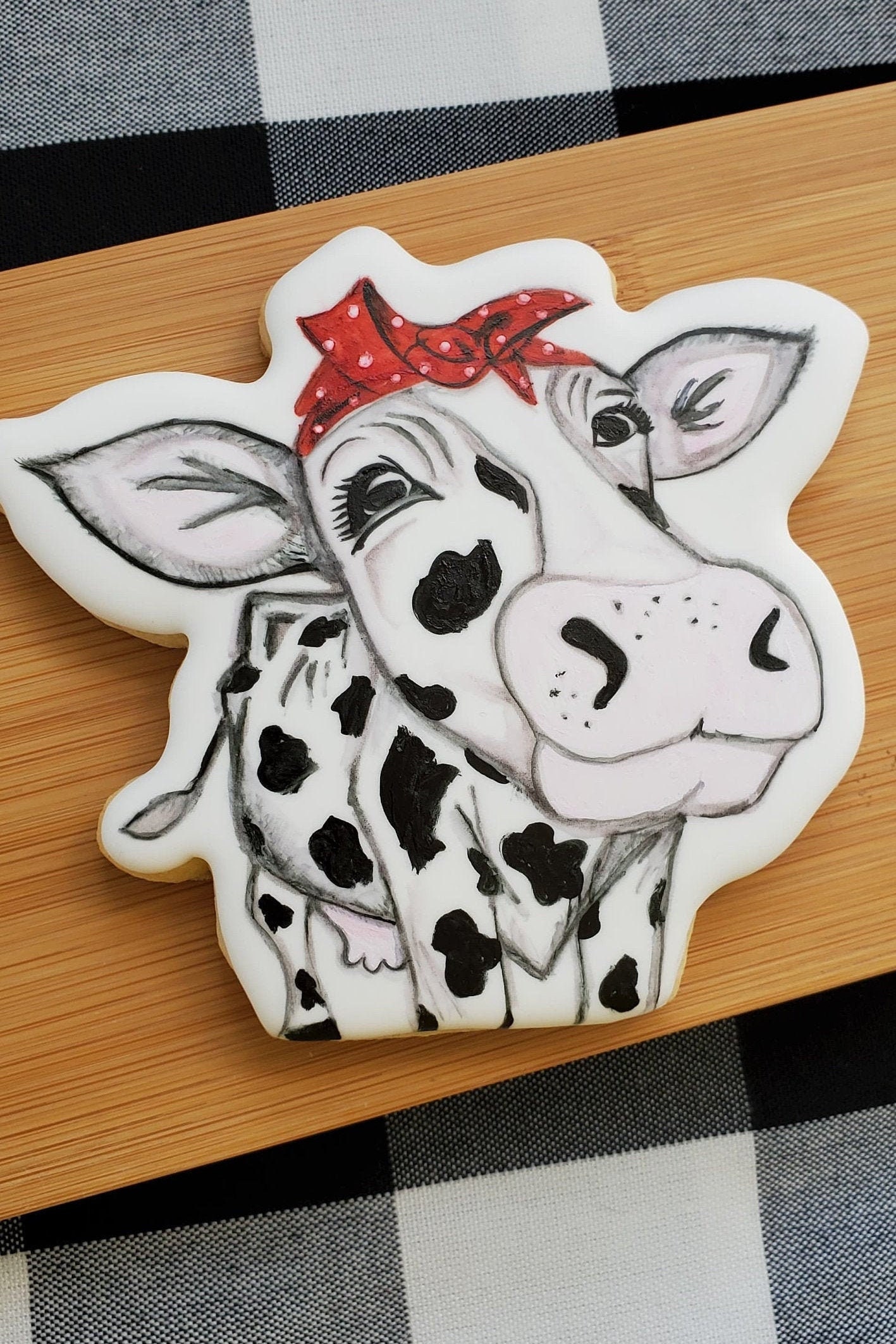 Cow Bandana Cookie Cutter .STL File Only - Etsy Australia