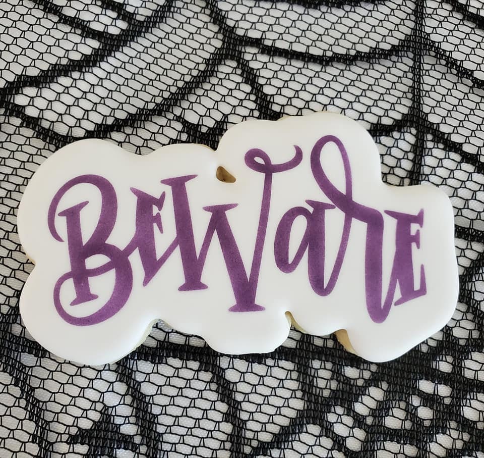 Beware Silk Screen Stencil Only Option 1 | Etsy