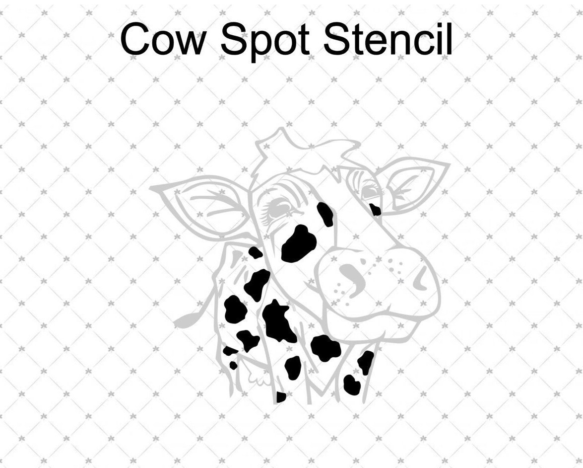 Cow Bandana Cookie Cutter and Stencil - Etsy