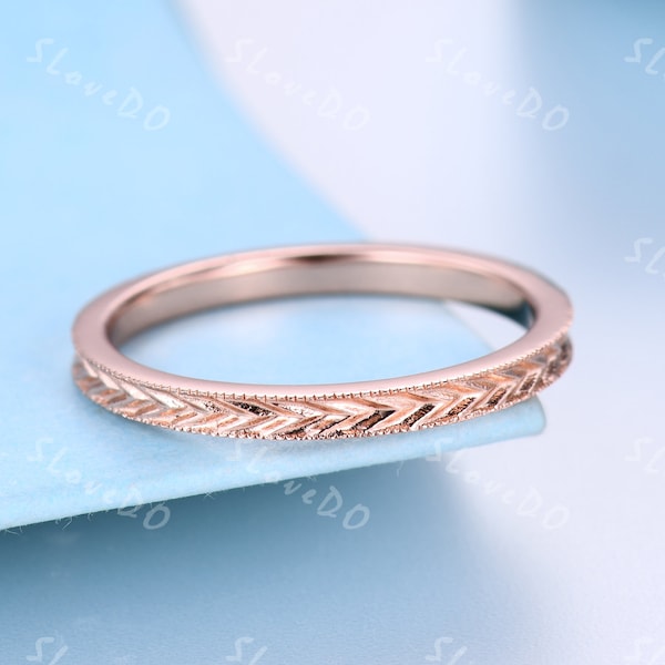 Wheat Pattern Ring - Etsy