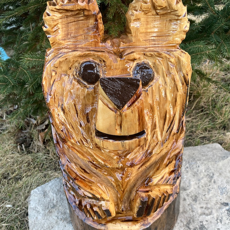 Chainsaw Bear Carving - Etsy