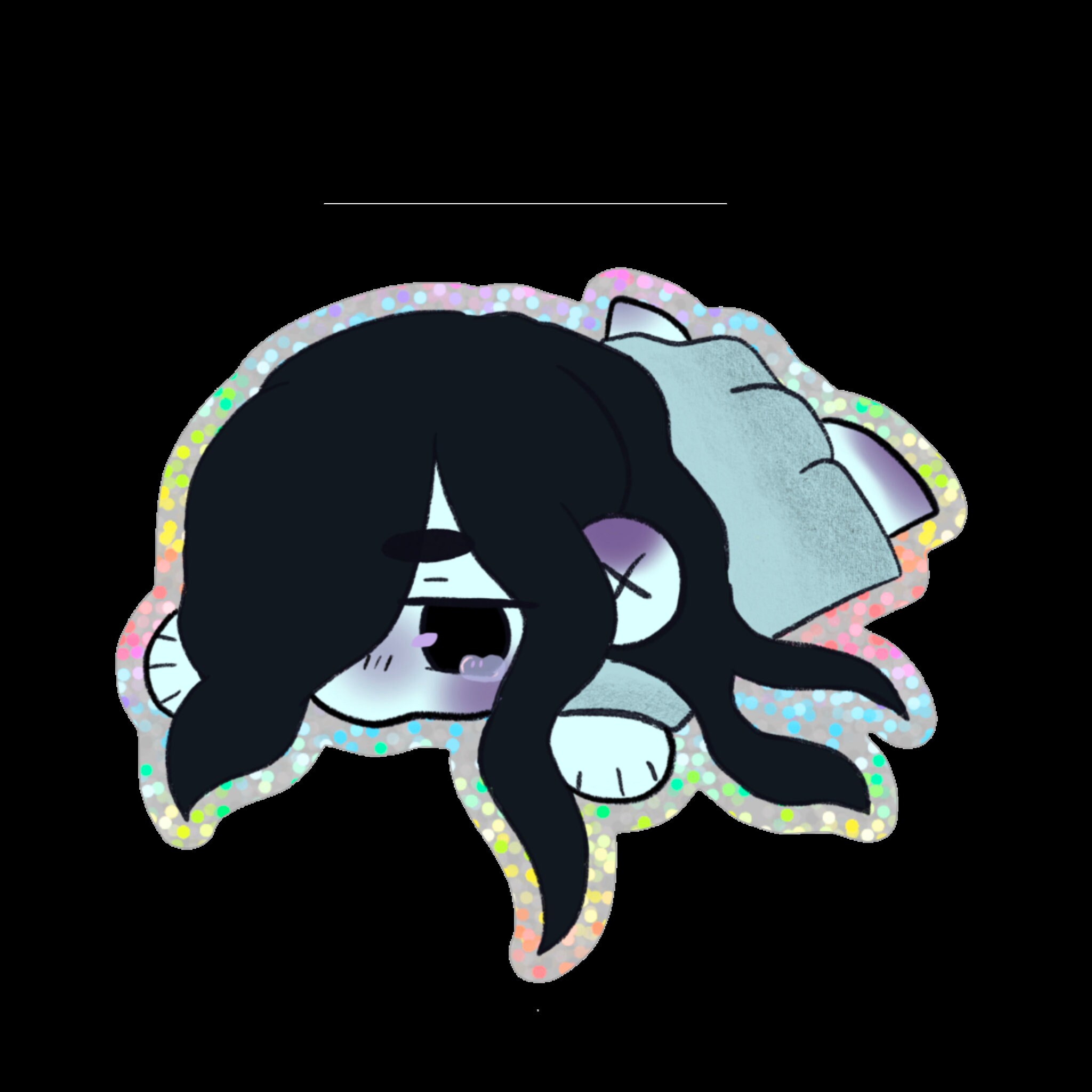 Chibi Sadako Sticker - Etsy