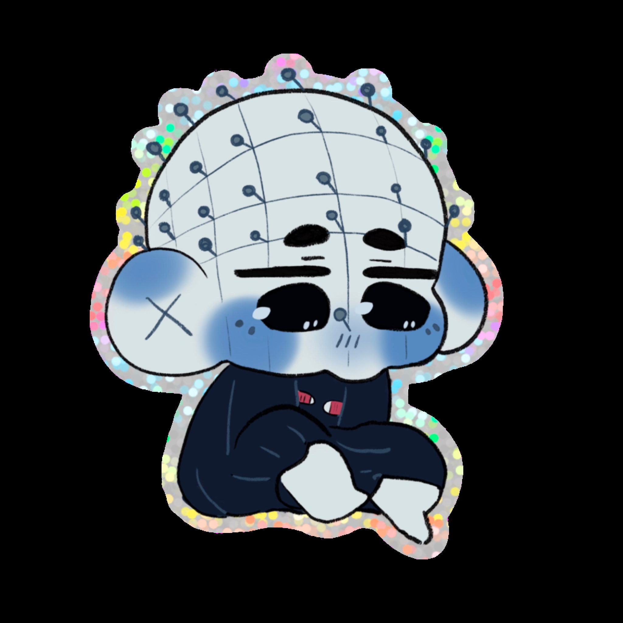 Chibi Pinhead Sticker - Etsy