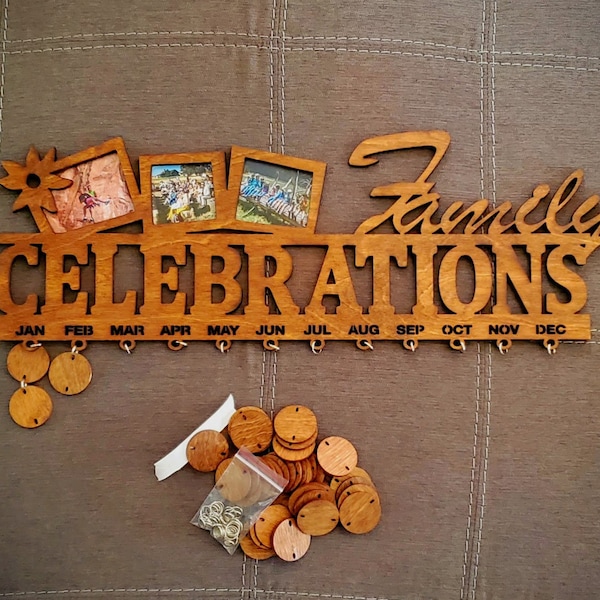 Family Celebration Board - Etsy