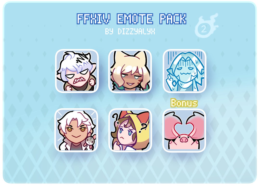 FFXIV Scion Emote Pack 2 - Etsy