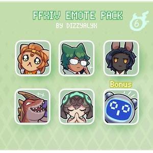 FFXIV Dawntrail Emote Pack - Etsy