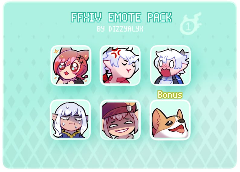 FFXIV Scion Emote Pack 1 - Etsy