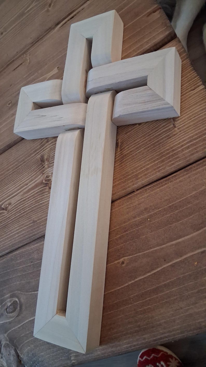 Poplar Wood Cross Custom Engraving - Etsy
