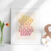 Positive Affirmation Wall Art, Good Day Quote, Printable Motivational ...
