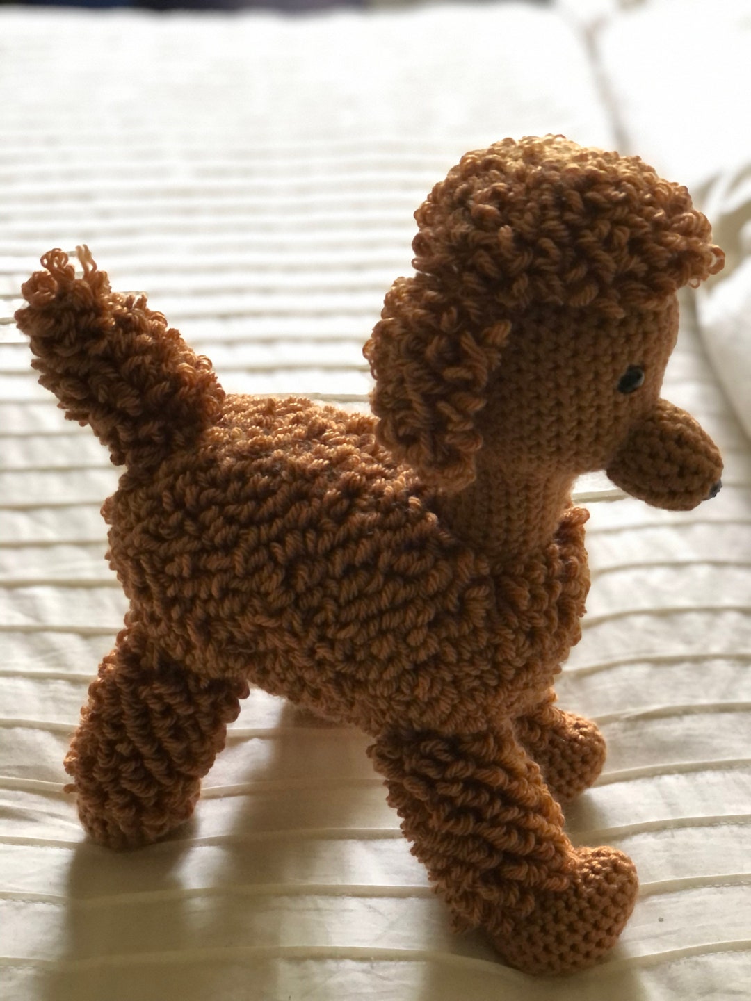 Crochet Goldendoodle Puppy Plushie Toy for Babies, Toddlers and Kids of ...