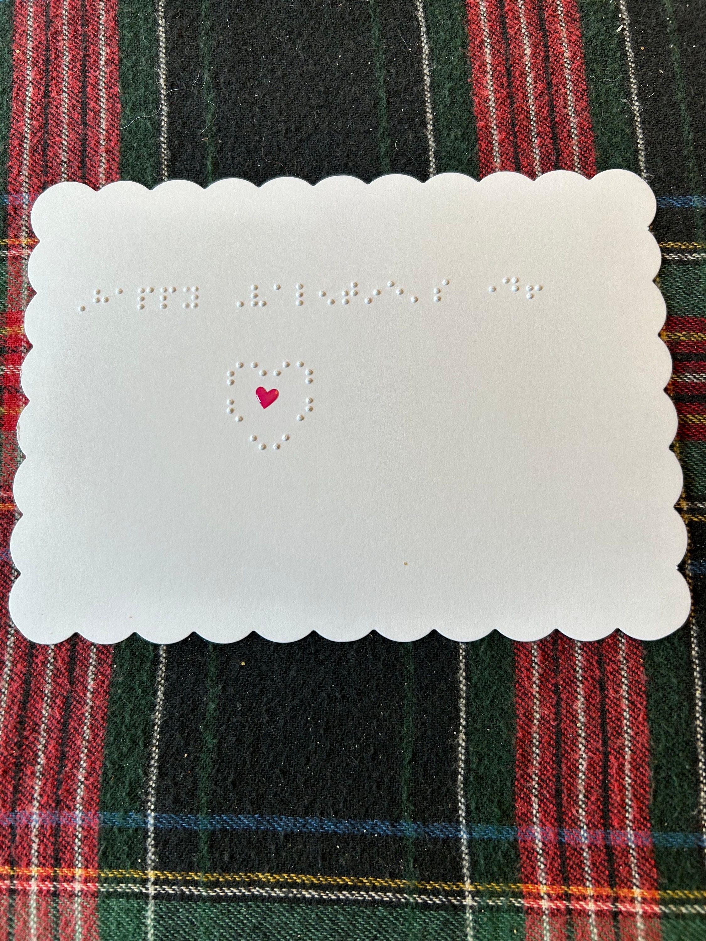 Braille Greeting Cards - Etsy