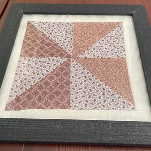 Framed Antique Quilt Squares - Etsy