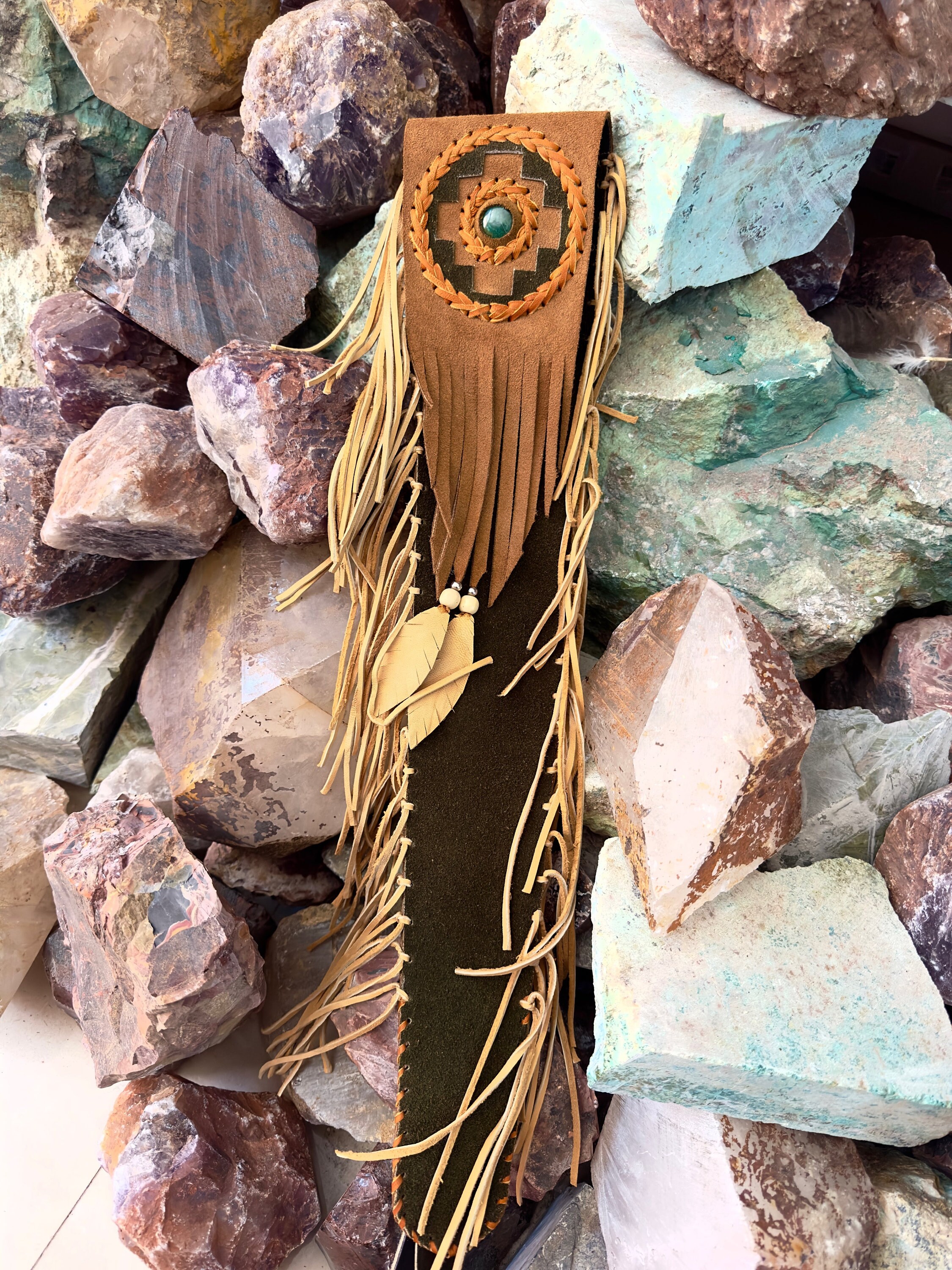 Native American Flute Bag Native American Flute Bag Leather Bag - Etsy