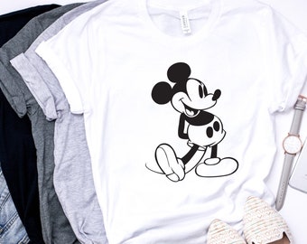 Mickey mouse shirt | Etsy