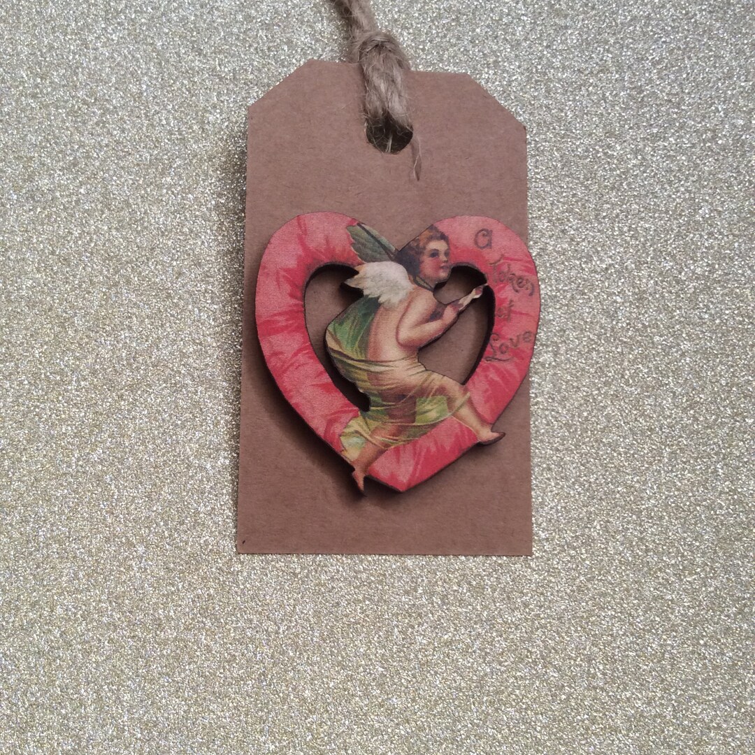 Eros Pin,valentines Pendant,eros Badge ,victorian Ephemera ,cupid Gift ...