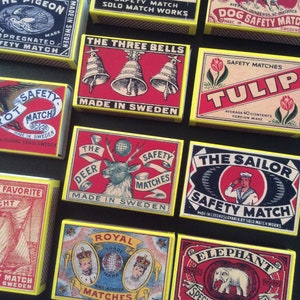 Vintage Matchboxes,matchbox Collection S,matchbox Lover Gifts ...