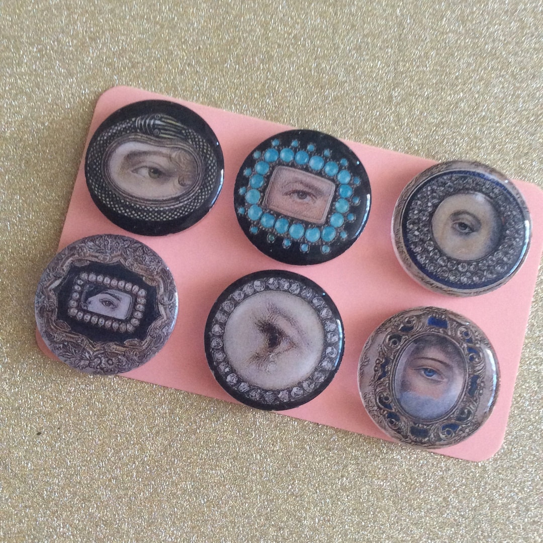 Lovers Eye Magnets /memo Board Magnets/home Office Magnets/ Victorian ...