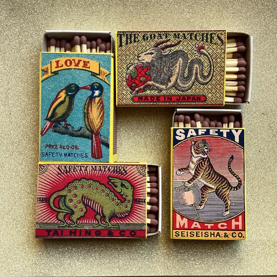 Vintage Matchboxes,matchbox Collection S,matchbox Lover Gifts ...