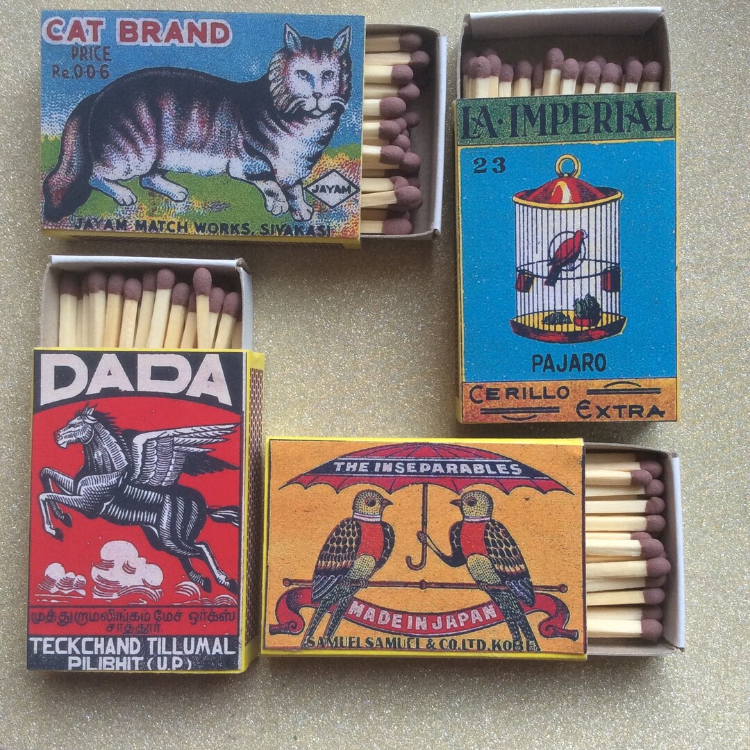 Vintage Matchboxes,matchbox Collection S,matchbox Lover Gifts ...