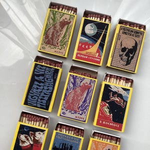 Vintage Russian Matchbox Collections, Space Dog Gifts, Soviet Union ...