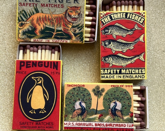 Matchbox Sets,matchbox Lover Gifts,cat Matchboxes,heart Matchstick ...