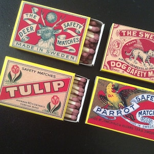 Vintage Matchboxes,matchbox Collection S,matchbox Lover Gifts ...