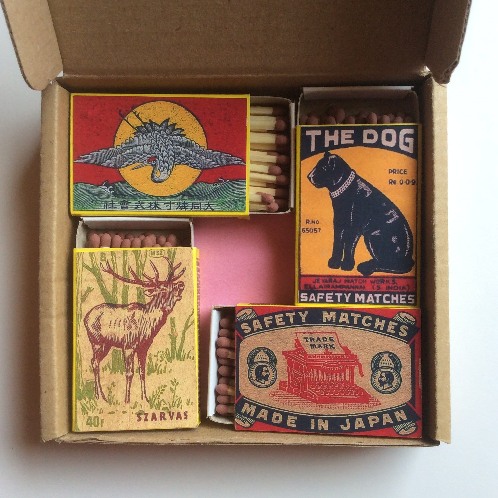 Vintage Matchboxesmatchbox Collection Smatchbox Lover - Etsy