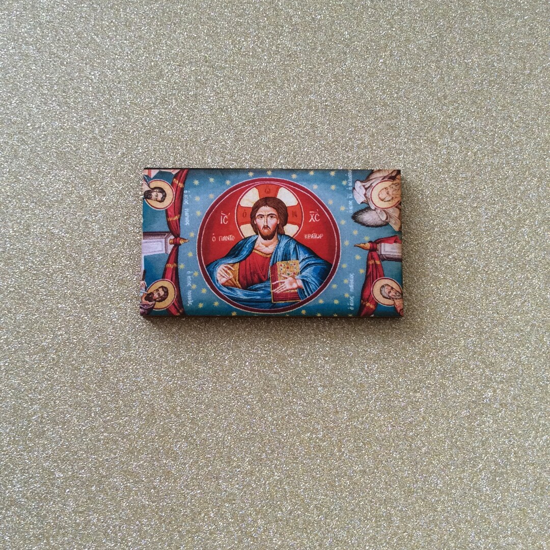 Religious Brooch /devotional Brooch/religious Pendant/christian Brooch ...