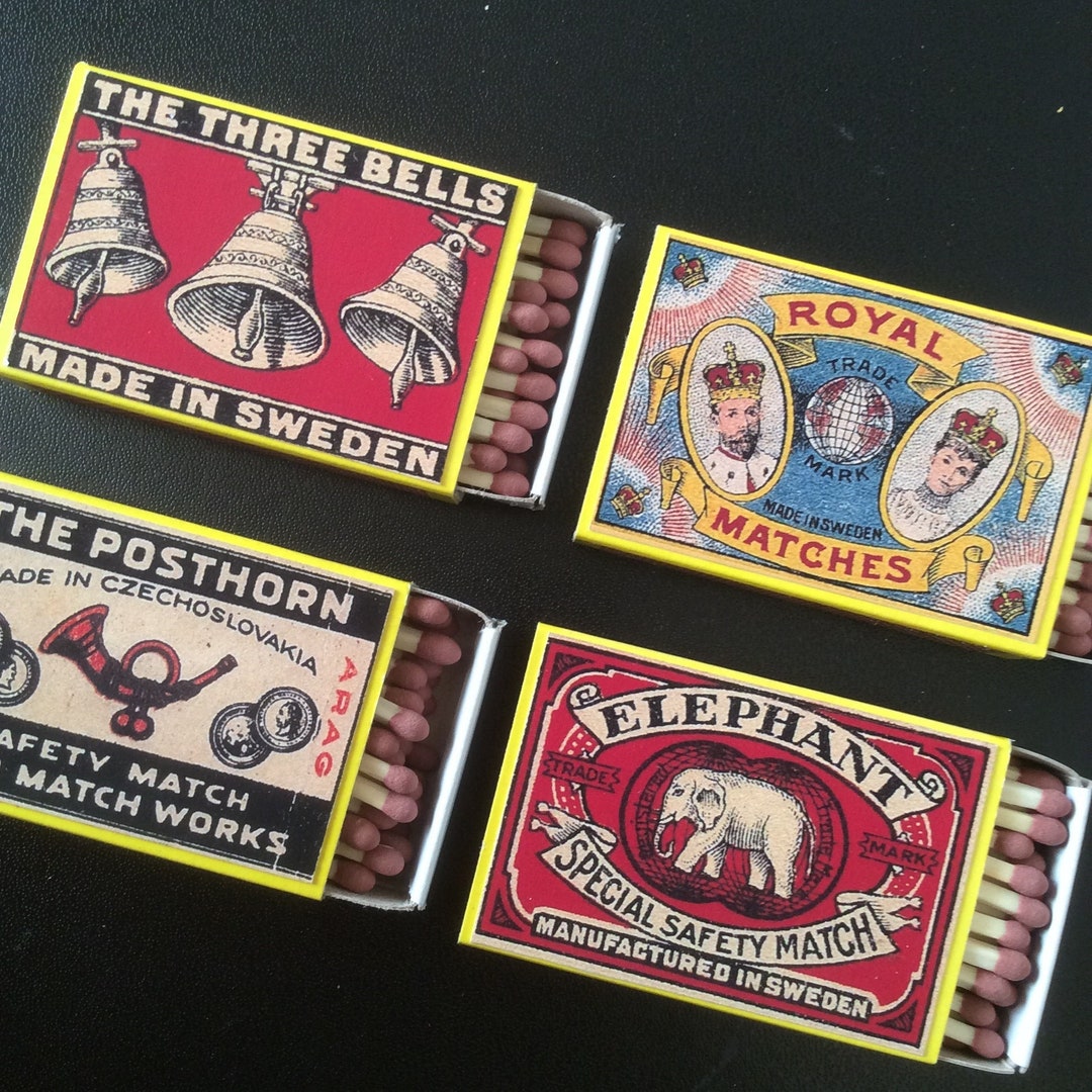 Vintage Matchboxes,matchbox Collection S,matchbox Lover Gifts ...
