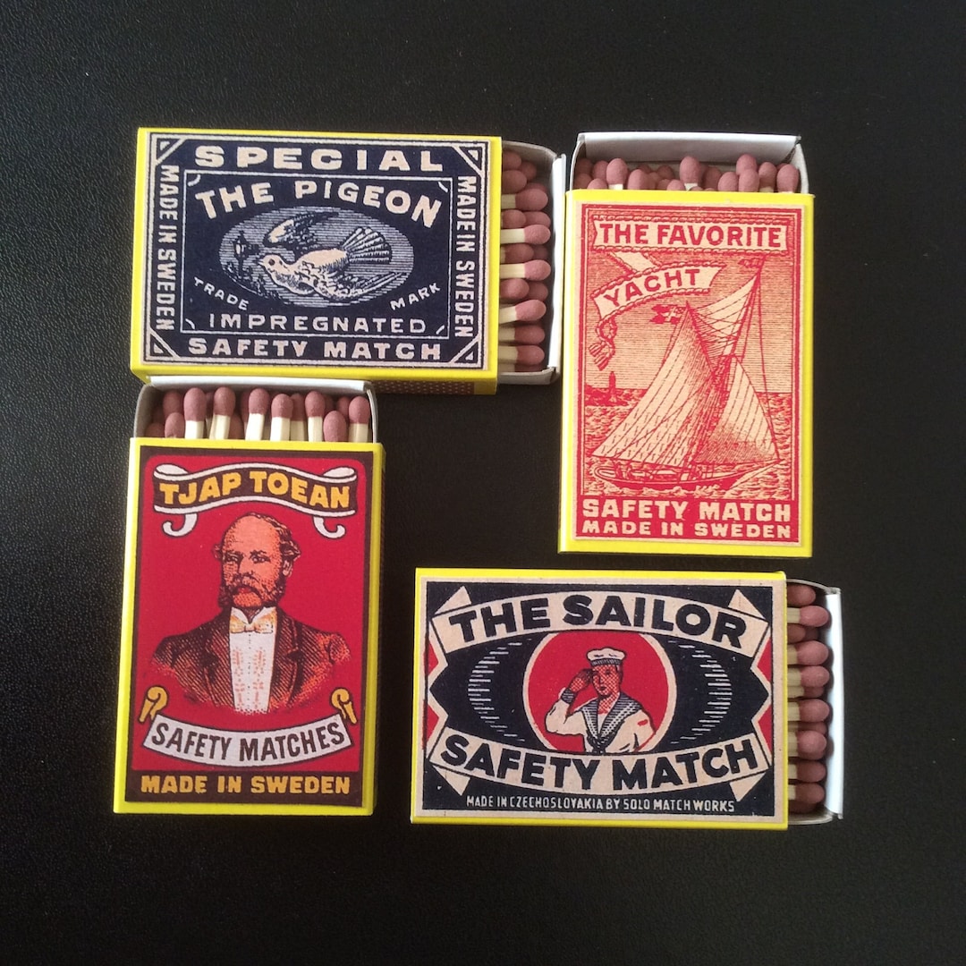 Vintage Matchboxes,matchbox Collection S,matchbox Lover Gifts ...
