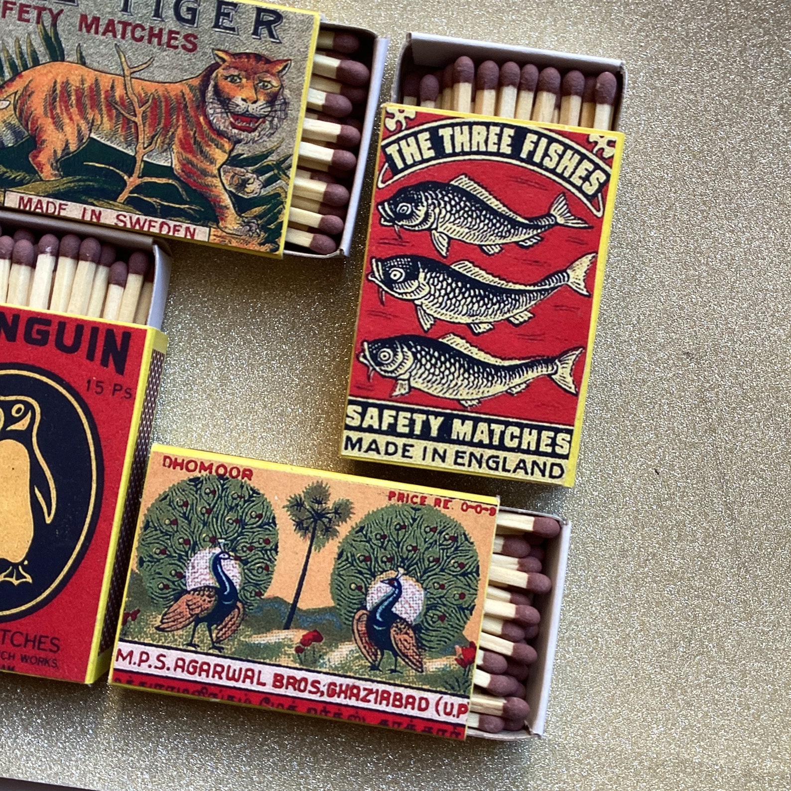 Matchbox Sets,matchbox Lover Gifts,cat Matchboxes,heart Matchstick ...