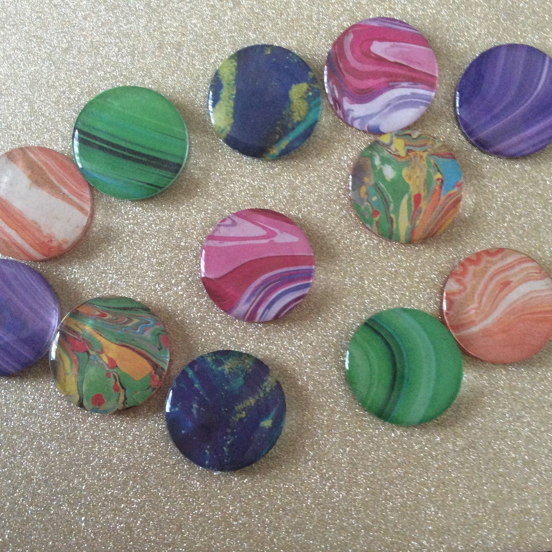 Marble Effect Magnets /marble Planner Memo Board Magnets/choreboard ...