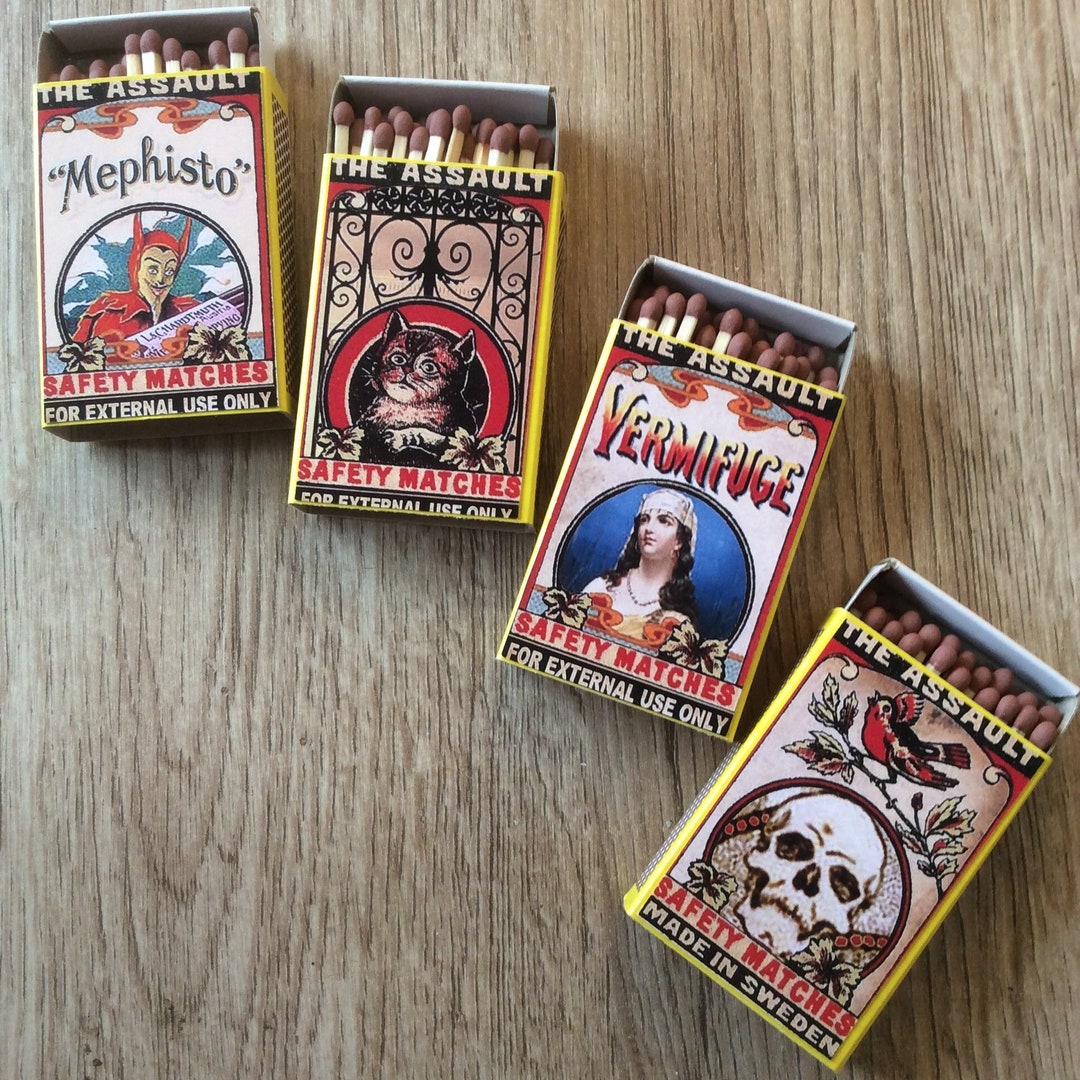 Devil Lover Gifts,skull Matchboxes,mephisto Matchboxes,halloween ...