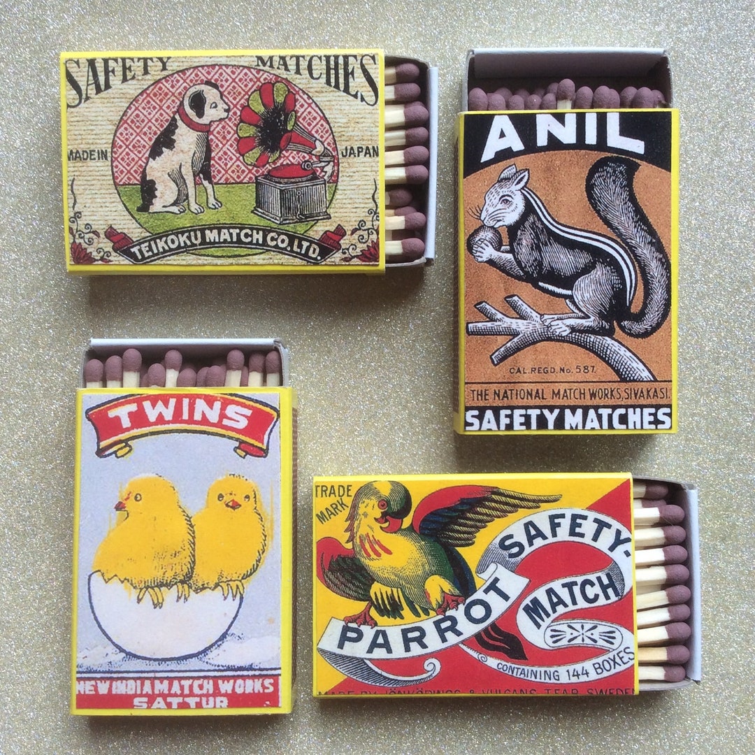 Vintage Matchboxes,matchbox Collection S,matchbox Lover Gifts ...