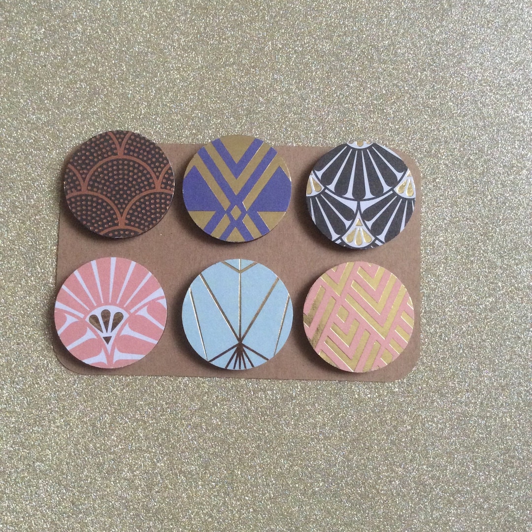 Boho Fridge Magnets /memo Board Magnets/magnets /art Deco Magnets/boho ...