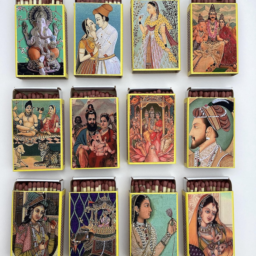Vintage Indian Romance Matchboxes,matchbox Collections, Jaipur ...