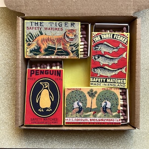 Matchbox Sets,matchbox Lover Gifts,cat Matchboxes,heart Matchstick ...