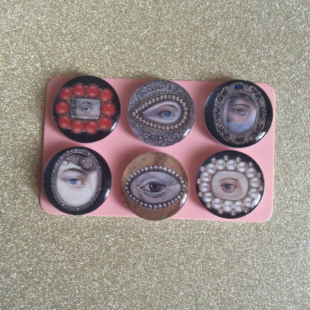 Memo Board Magnets/lovers Eye Magnets/home Office Magnets/ Victorian ...